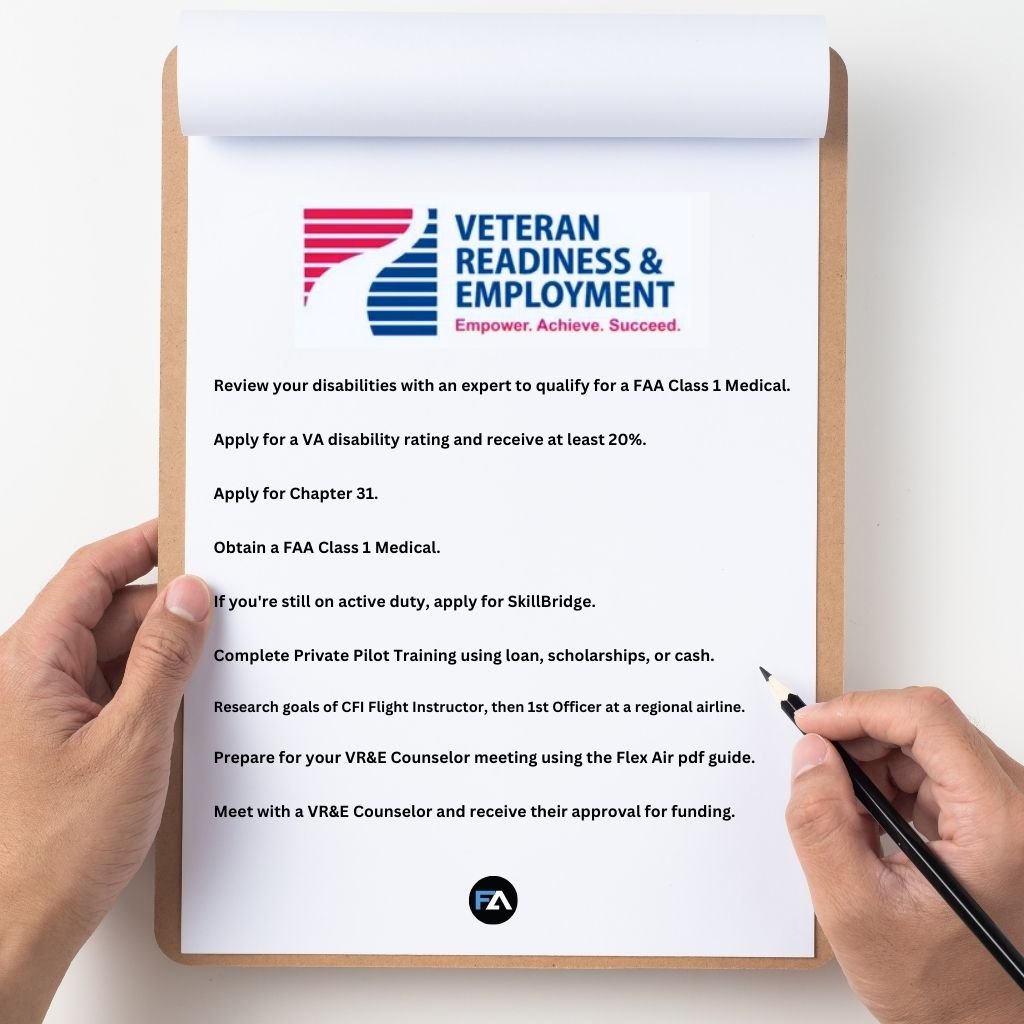 VR&E Flight School Flight Training - VA Chapter 31